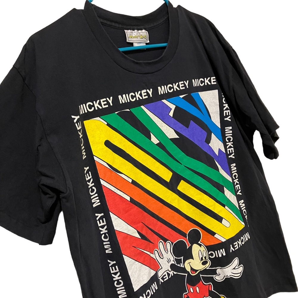 Vintage Jacques Moret Mickey Mouse Rainbow Lettering … - Gem